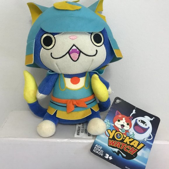 Hasbro | Toys | Shogunyan Yokai Watch Blue Plush Stuffed Toy 7 | Poshmark